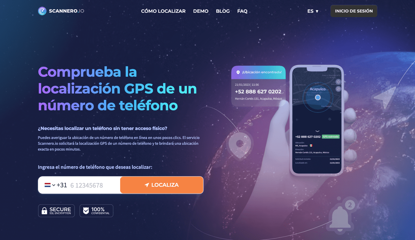 Como localizar a una persona con su numero de celular fácil y sin rastro